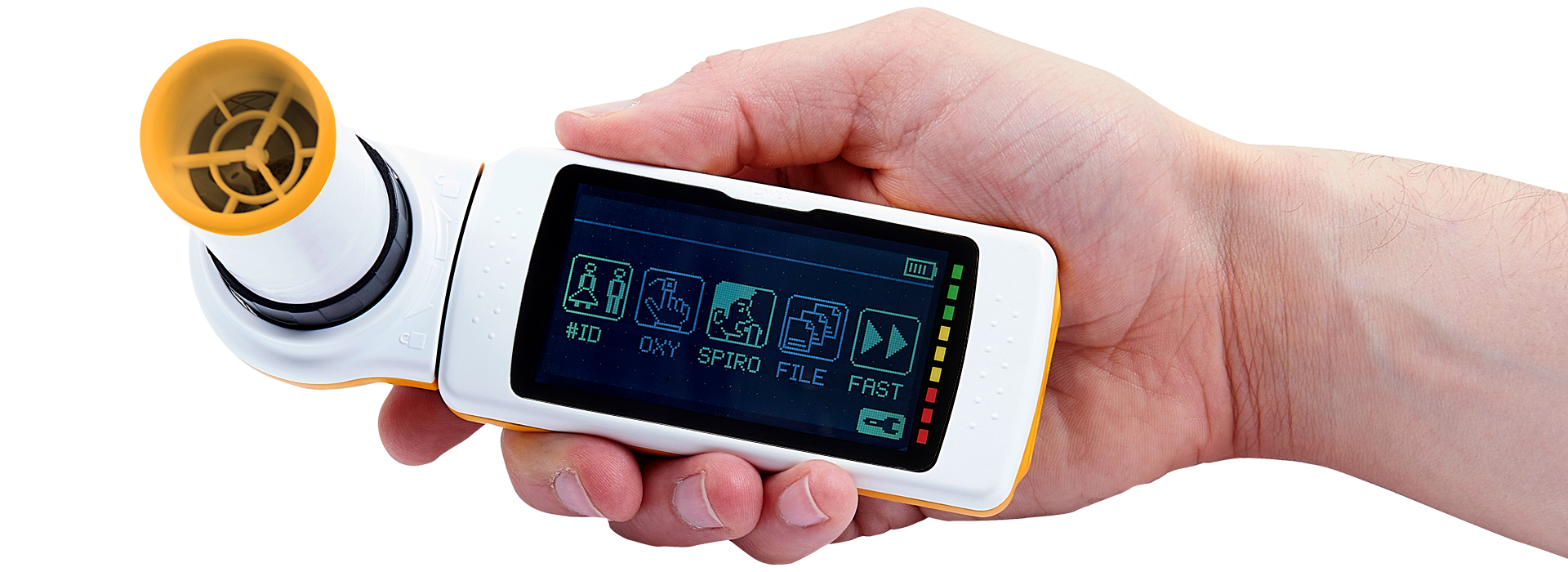 Spirodoc | Handheld spirometer with PC connectivity | Amplivox