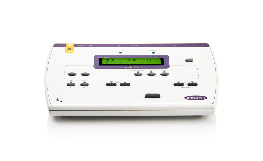 Model 116 | Manual screening audiometer | Amplivox