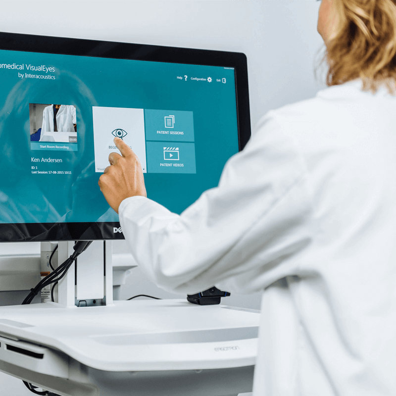 Interacoustics VisualEyes™ 515/525 | VNG-system | Diatec Diagnostics