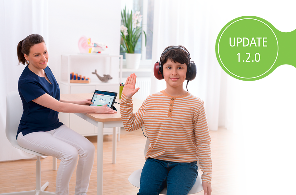 easyTone Tablet Audiometer - the Screening Allrounder