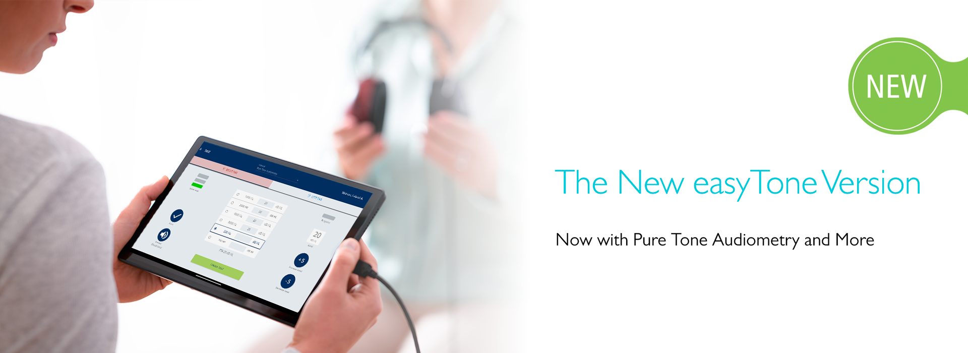 easyTone Tablet Audiometer - the Screening Allrounder